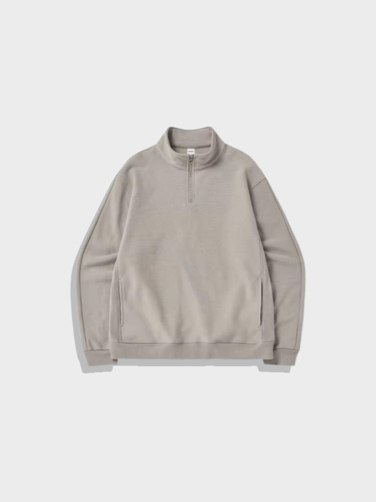 Paper-Straight-Half-Zip-Oversized-Pullover – Paper Straight